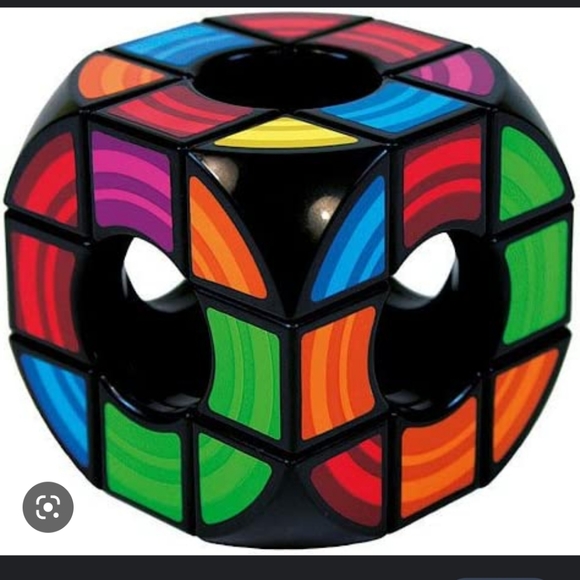 Rubiks Cube | Toys | Rubiks Cube The Void Vintage Art Deco Multicolor Toy Game Usa N7222 | Poshmark